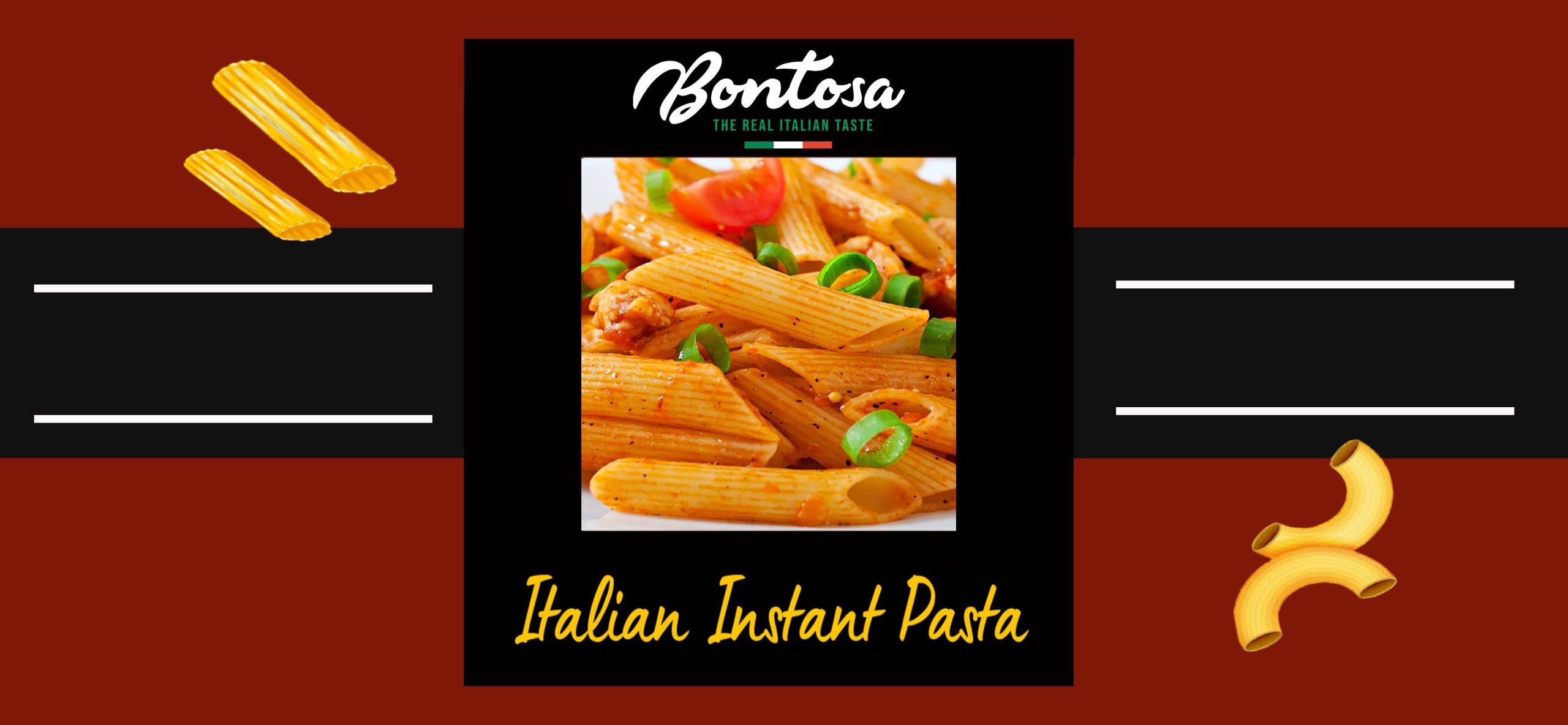 Italian Instant Pasta by Bontosa | Shop Online | Buy Now!